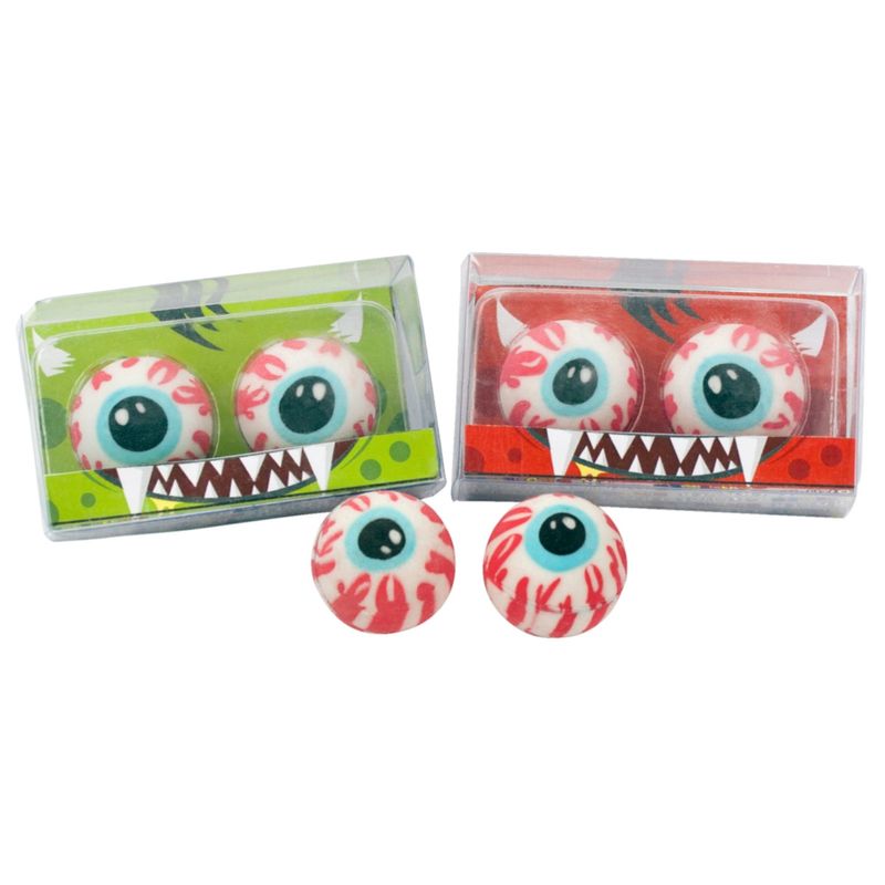 ERASER Monster Eyes Set of 2, 2 designs assorted