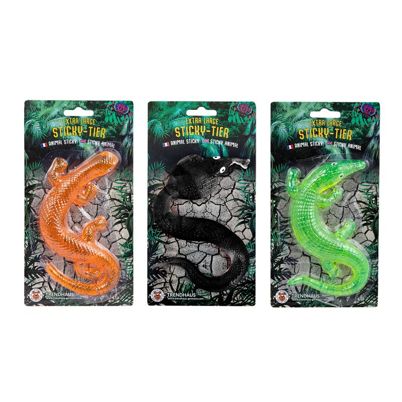 RETTE SICH WER KANN! Sticky animals XL, 3 different designs