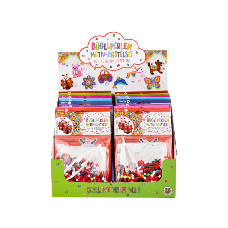 Iron On Beads Craft Set 2 In A Set Choice Of 8