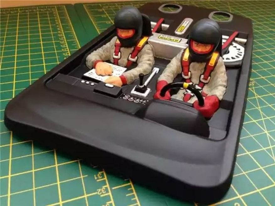 TAMIYA 54491 1/10 Rally Car Cockpit