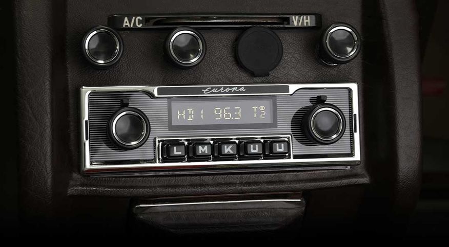 Retrosound EUROPA för Europabilar