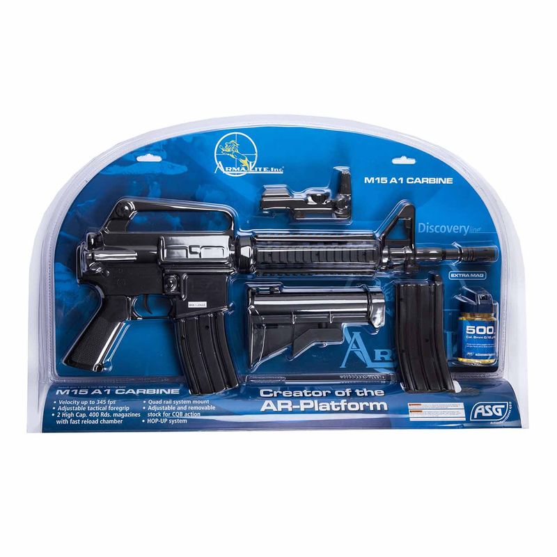 ASG - Armalite M15 A1 Carbine - [ Spring, 6mm ]