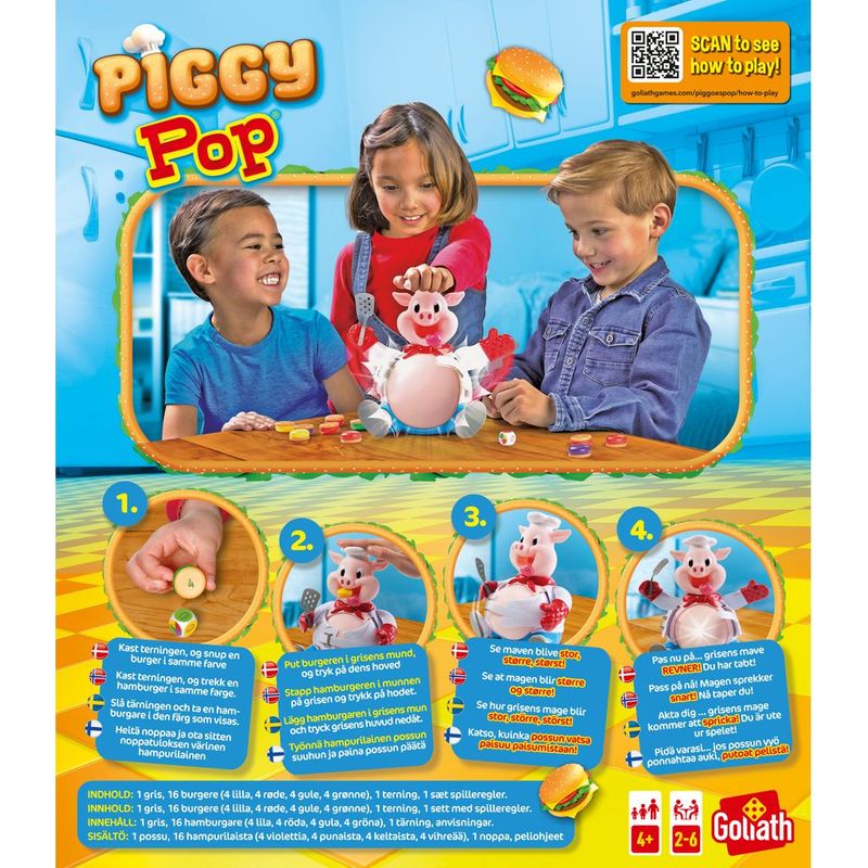 Piggy Pop Spel