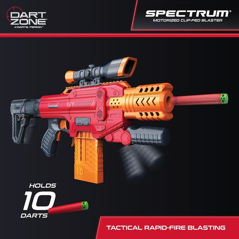 Dart Zone Spectrum Motorised Clip-Fed Blaster