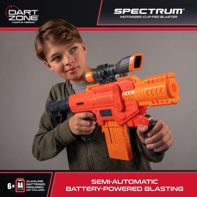 Dart Zone Spectrum Motorised Clip-Fed Blaster