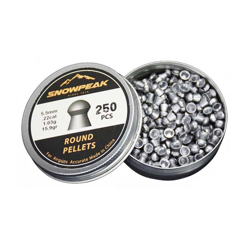 Snowpeak Round Pellets 5,5mm (1,03g) 250st