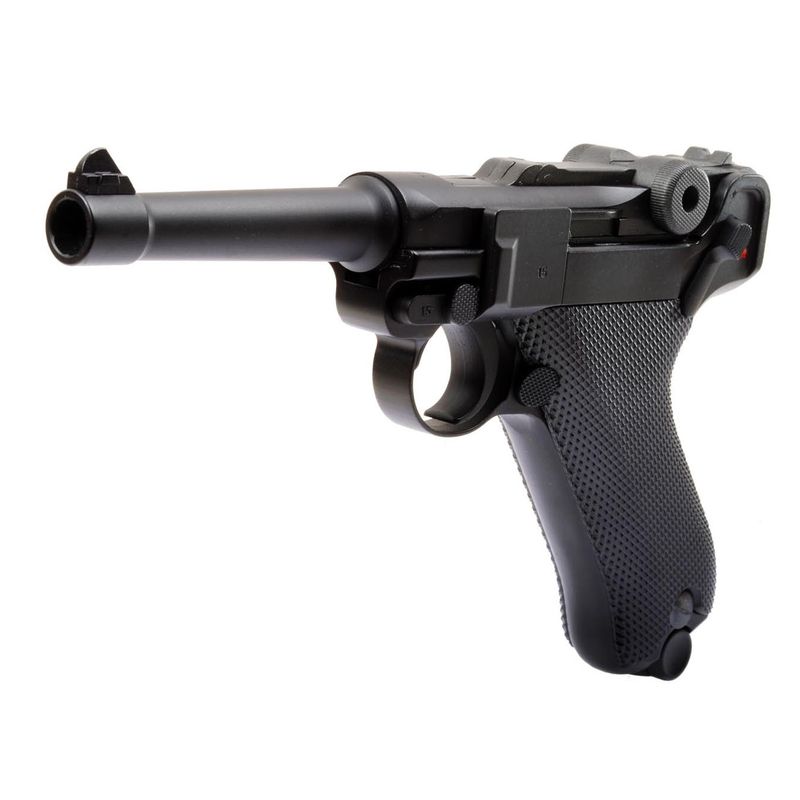 WE P08 4" Luger GBB 6mm Full Metal