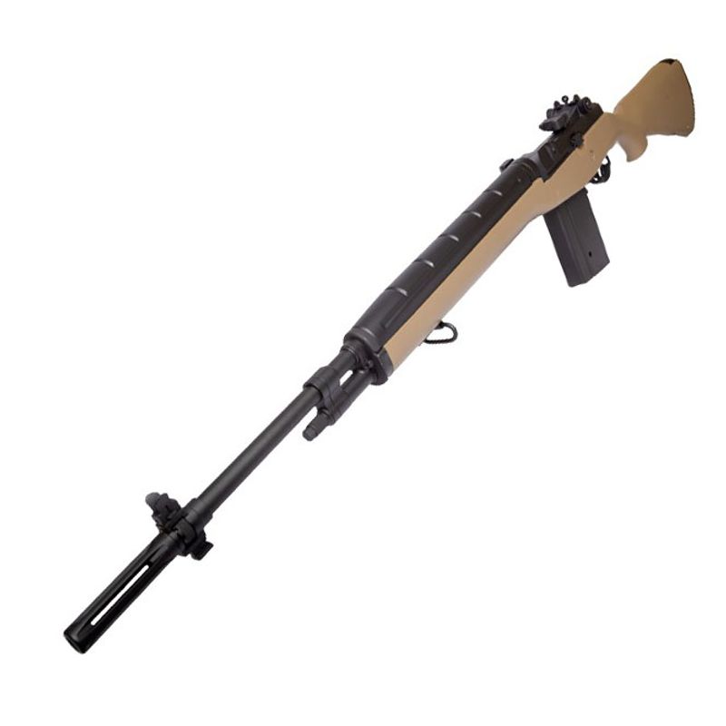 Matrix Field Ops Series M14 DMR Airsoft AEG Package by CYMA (Color: Tan)