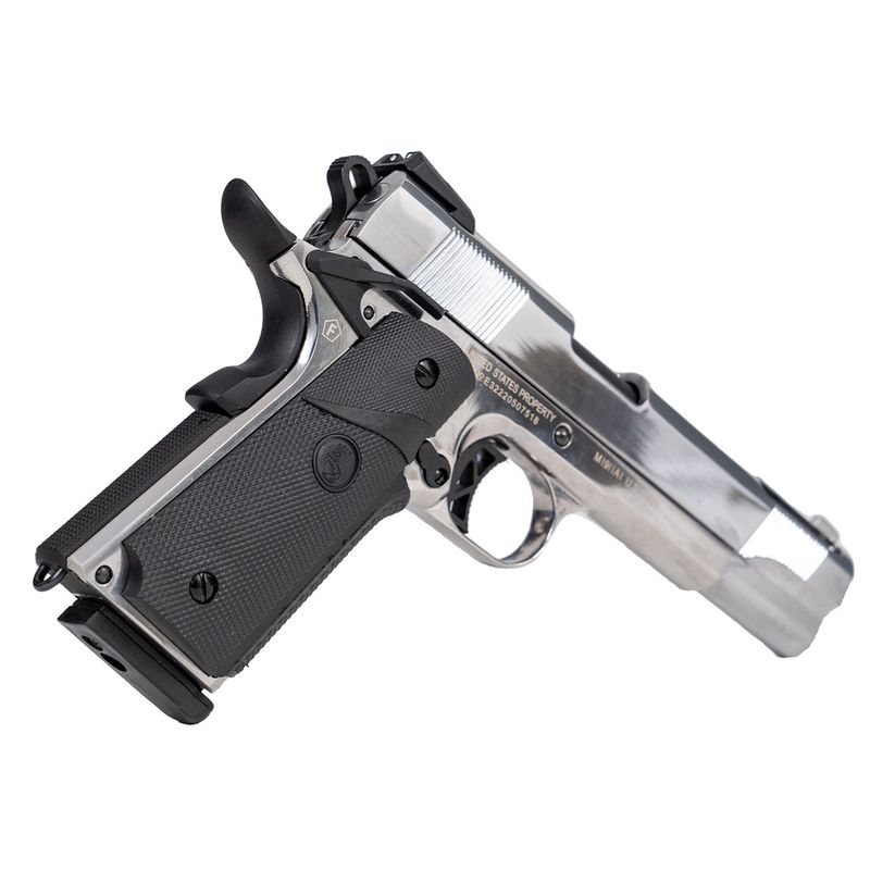 Cybergun Colt 1911 Ported - Silver Gas 6mm
