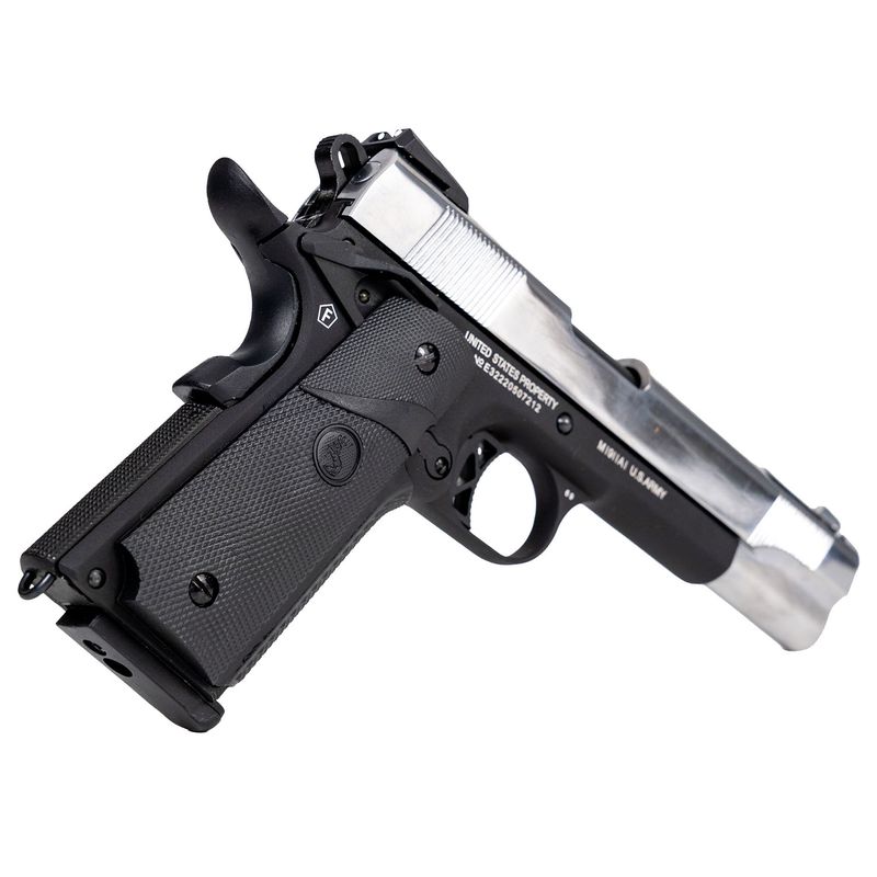 Cybergun Colt 1911 Ported - Silver/Black Gas 6mm