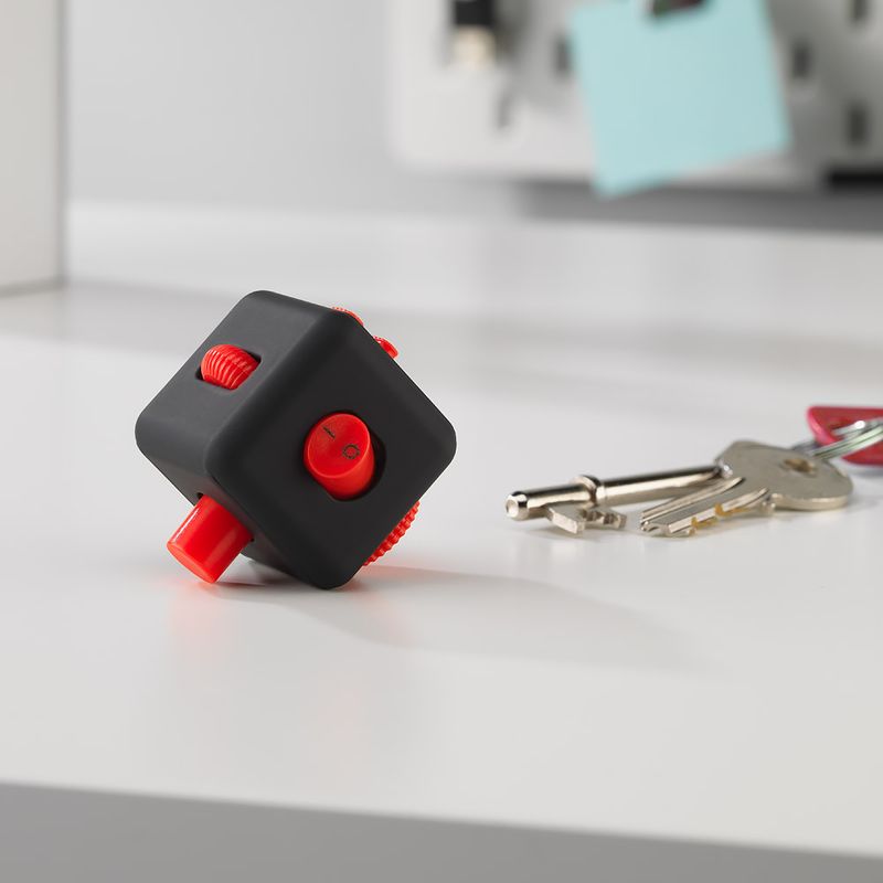 Twiddle Cube V2 Black & Red