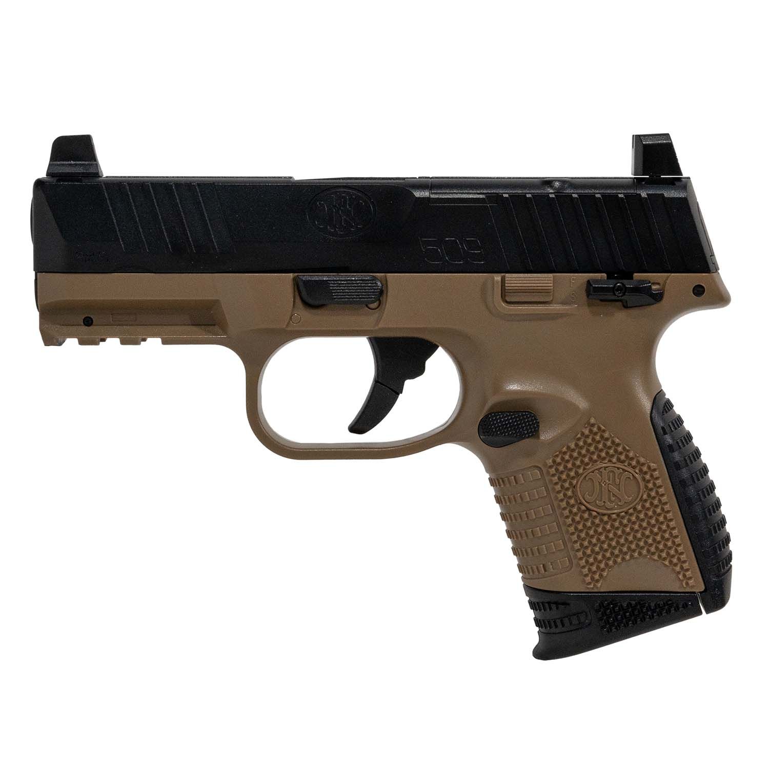 FN 509 Compact MRD Dual Tone, fjäderdriven pistol